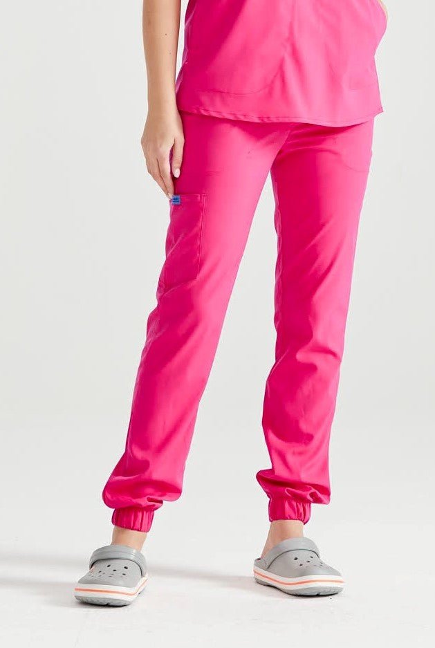 Unisex medical pants, pink - Model Activity – MedicalWear